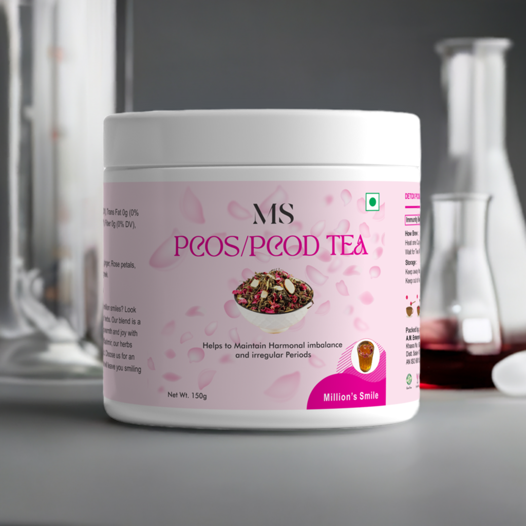 MS-PCOS/PCOD Tea - 150g – Million's Smile