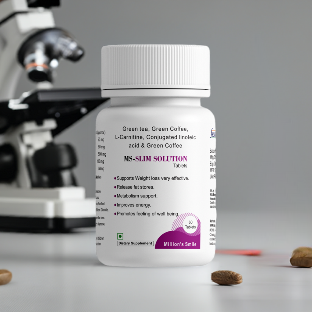 MS-Slim Solution Tablets - 60tabs. – Million's Smile